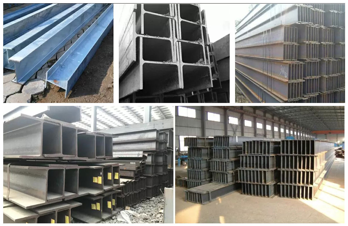 H-beam for bridge construction and house construction / steel beam ...